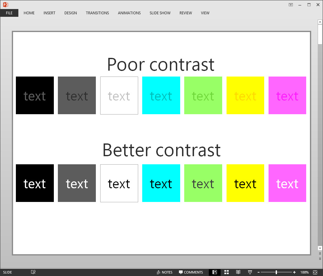 Must-know Presentation Design Tips to Avoid Problems When Projecting ...